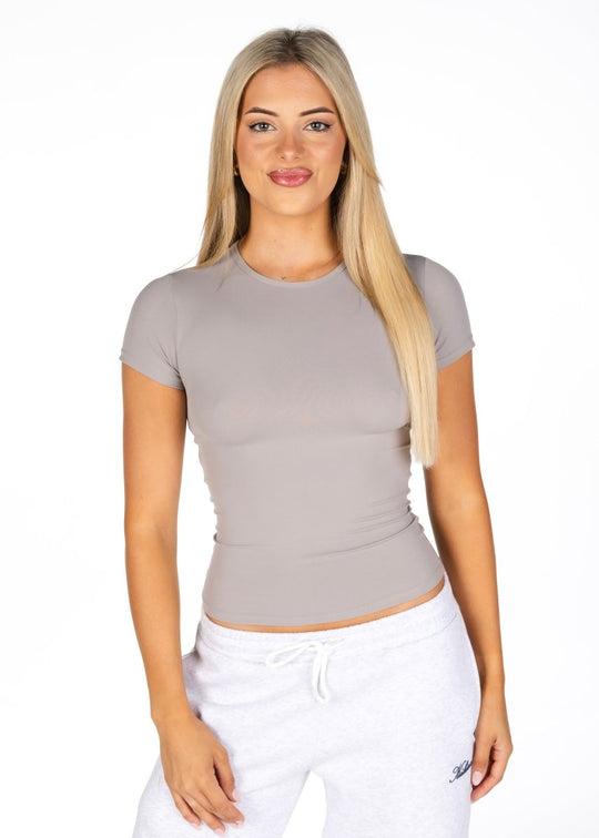 Kikiva Basic Tee - Light grey – Kikiva Collection